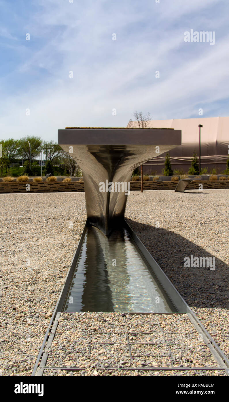 The Pentagon Memorial for the victims of terrorist attacks on September ...