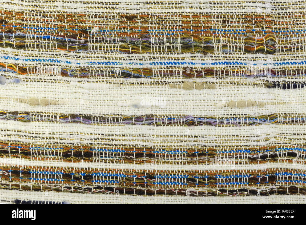 Colorful handmade tweed texture clouseup Stock Photo - Alamy