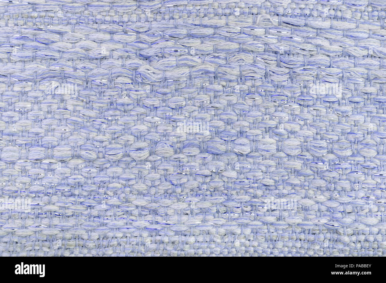 Pale blue tweed with lurex shiny fiber texture closeup Stock Photo - Alamy