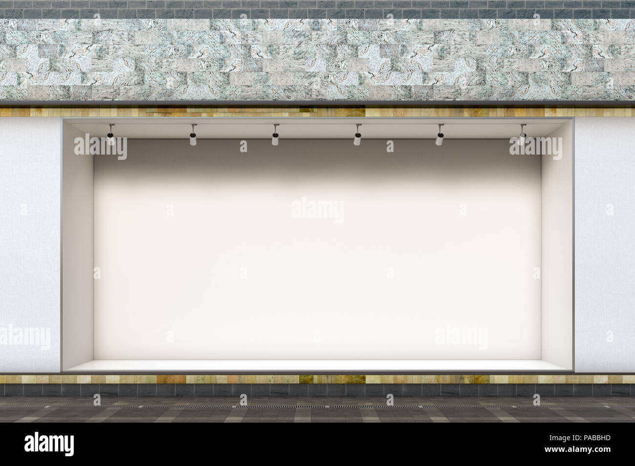 Empty store window hi-res stock photography and images - Alamy