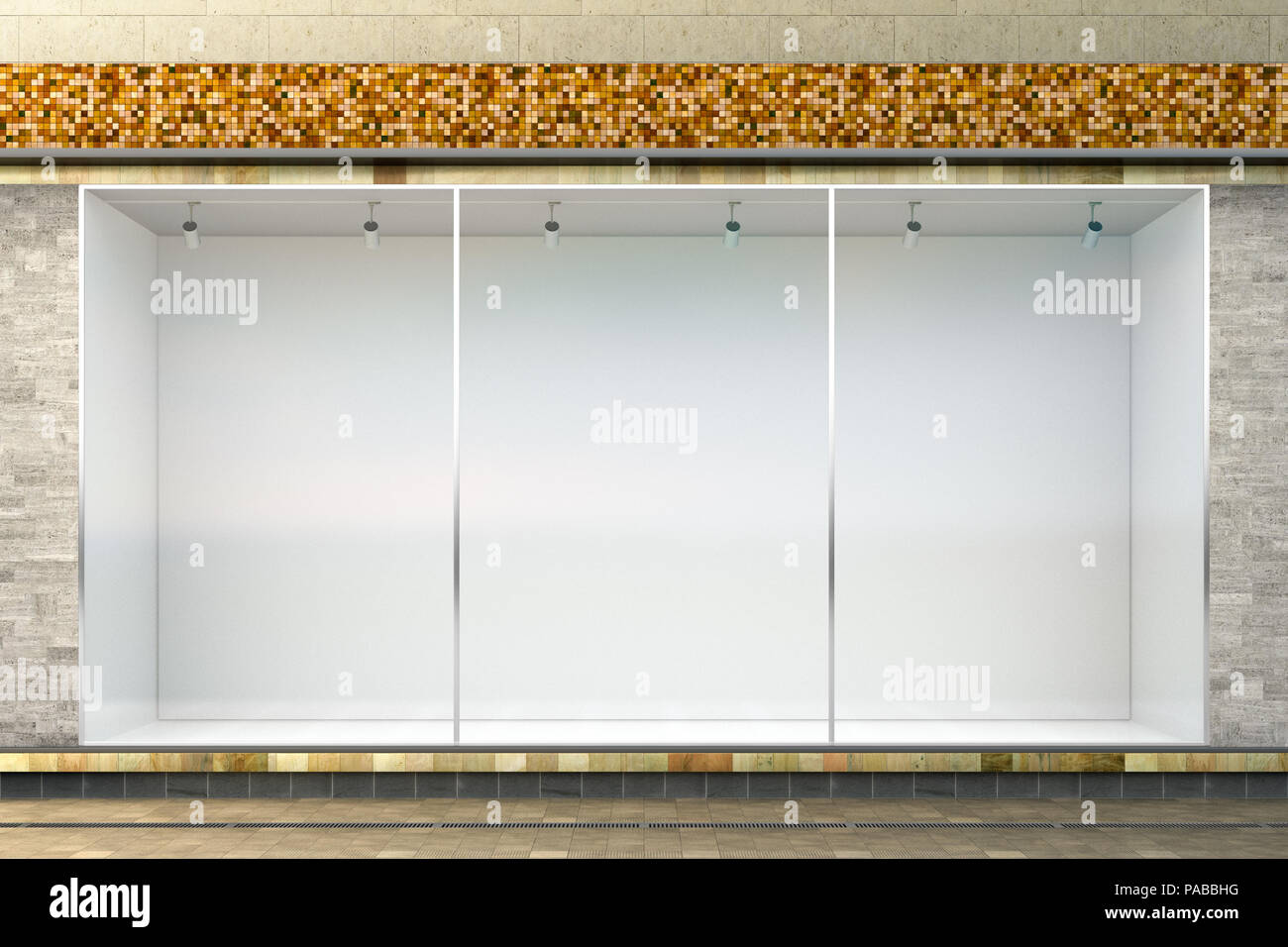 Empty store window hi-res stock photography and images - Alamy