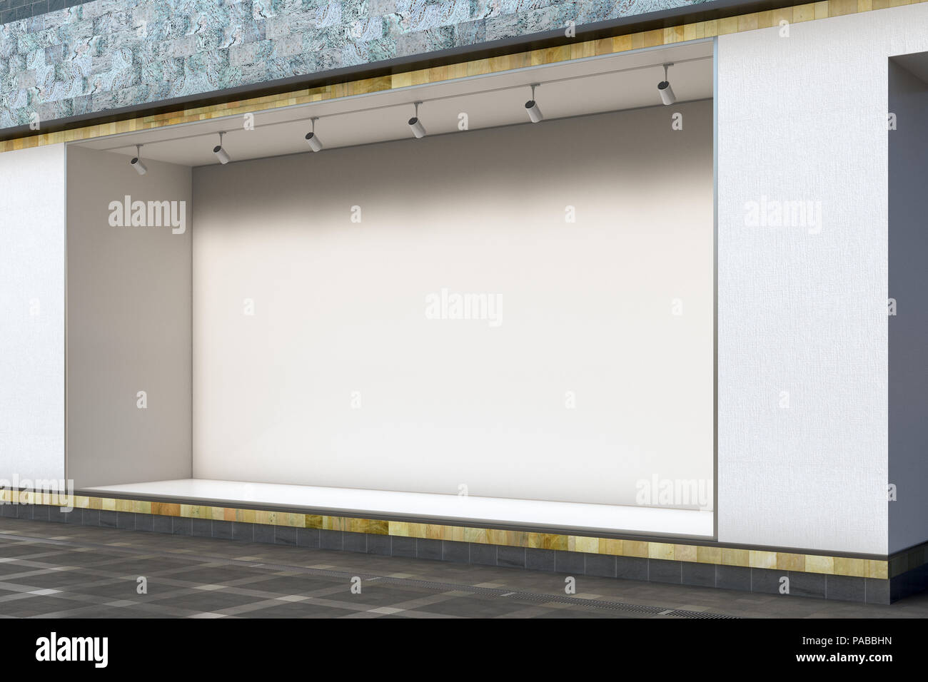 Empty store window hi-res stock photography and images - Alamy