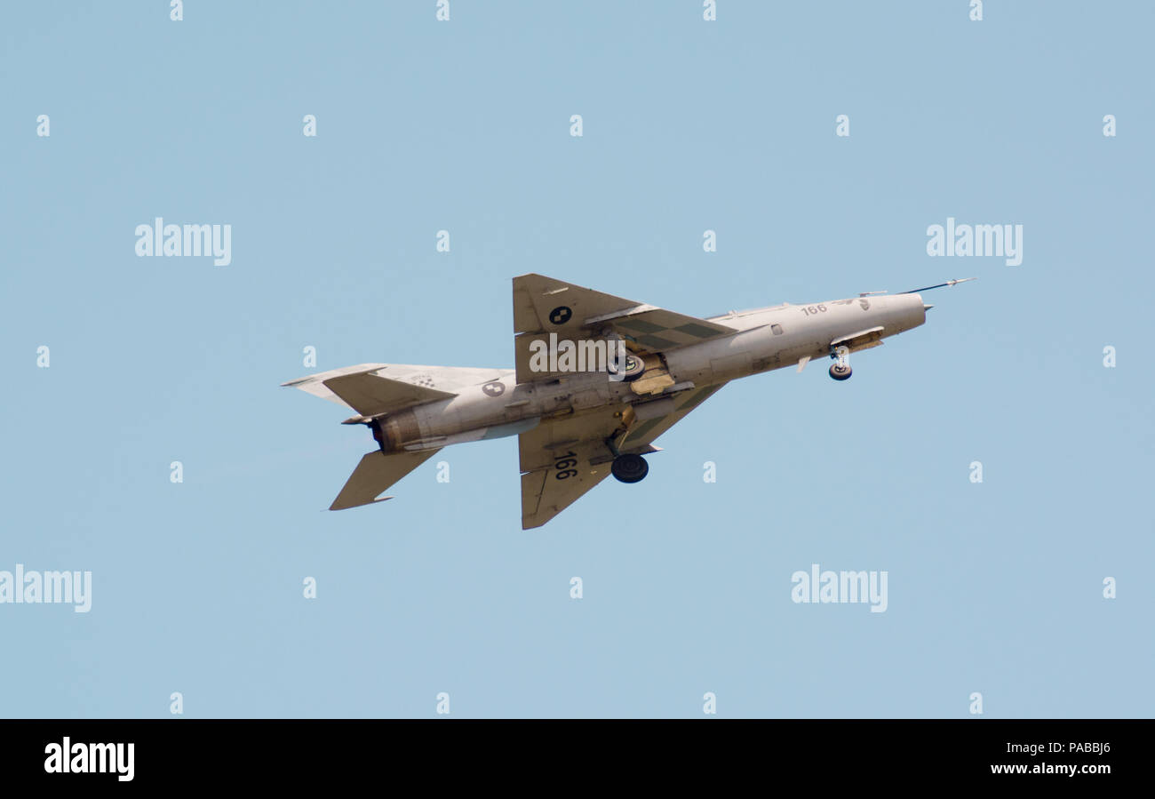 MiG-21 multirole fighter, interceptor aircraft Stock Photo - Alamy