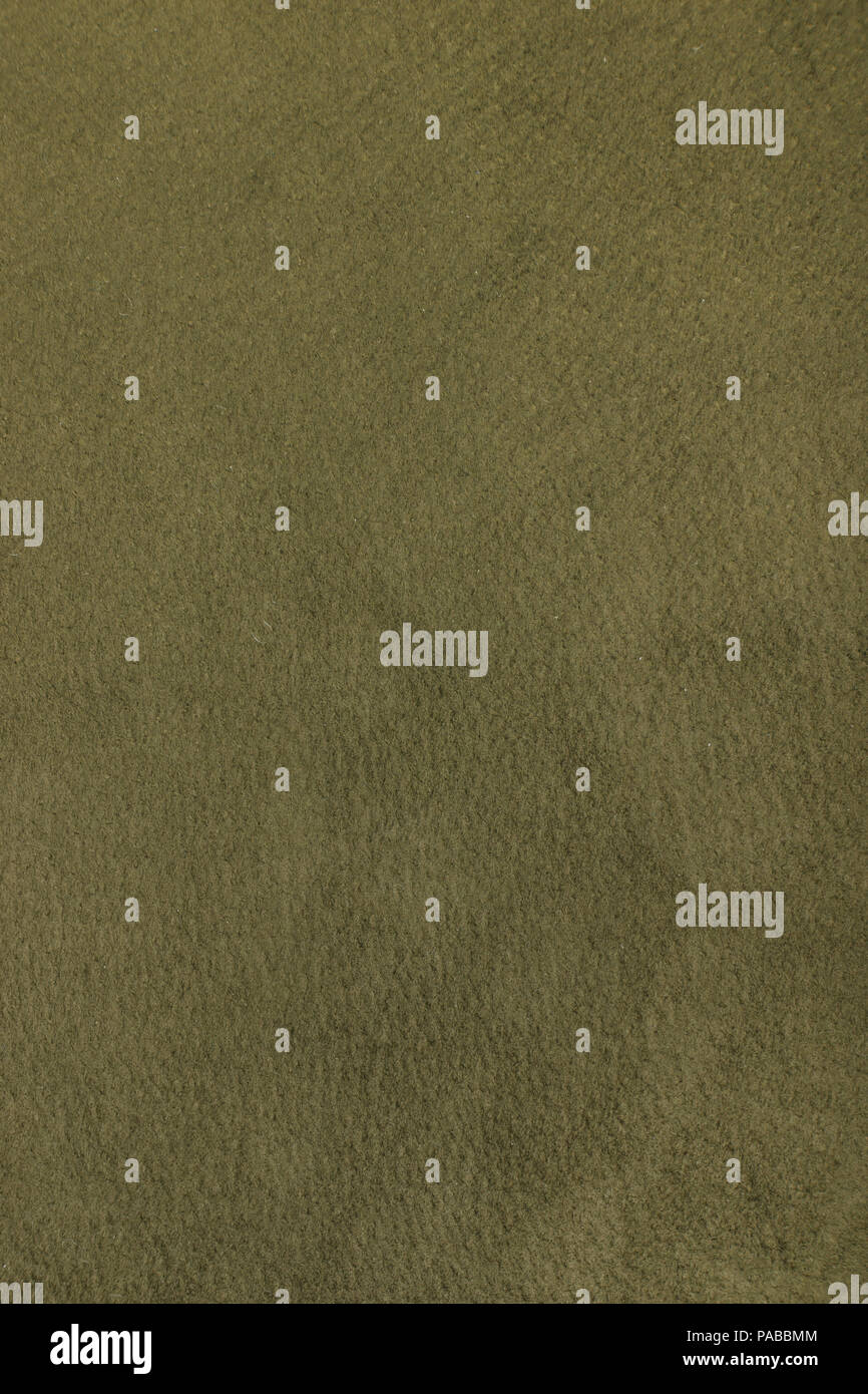 Olive suede leather texture closeup Stock Photo - Alamy