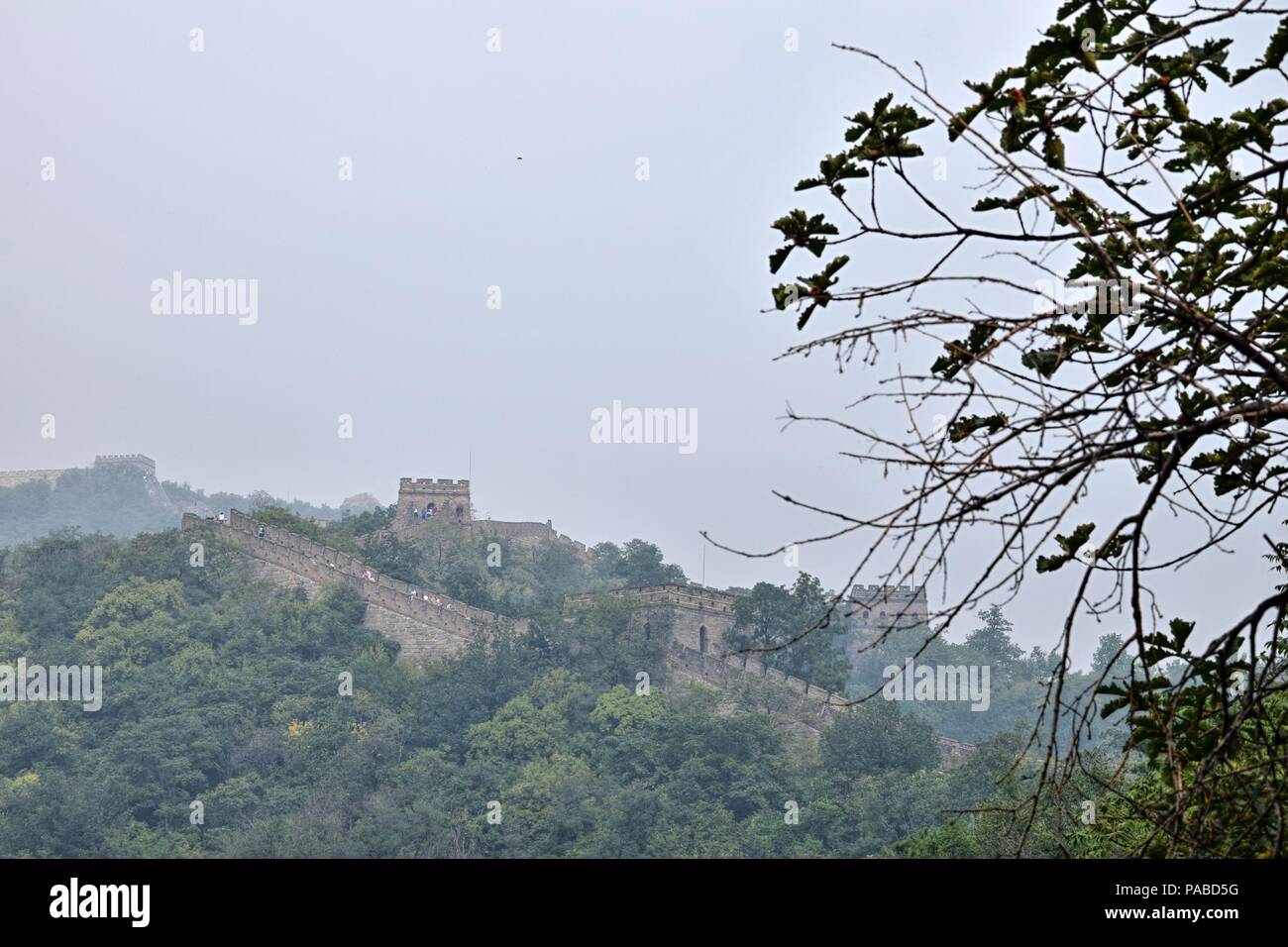The Chinese Great Wall section near Beijing Stock Photo - Alamy