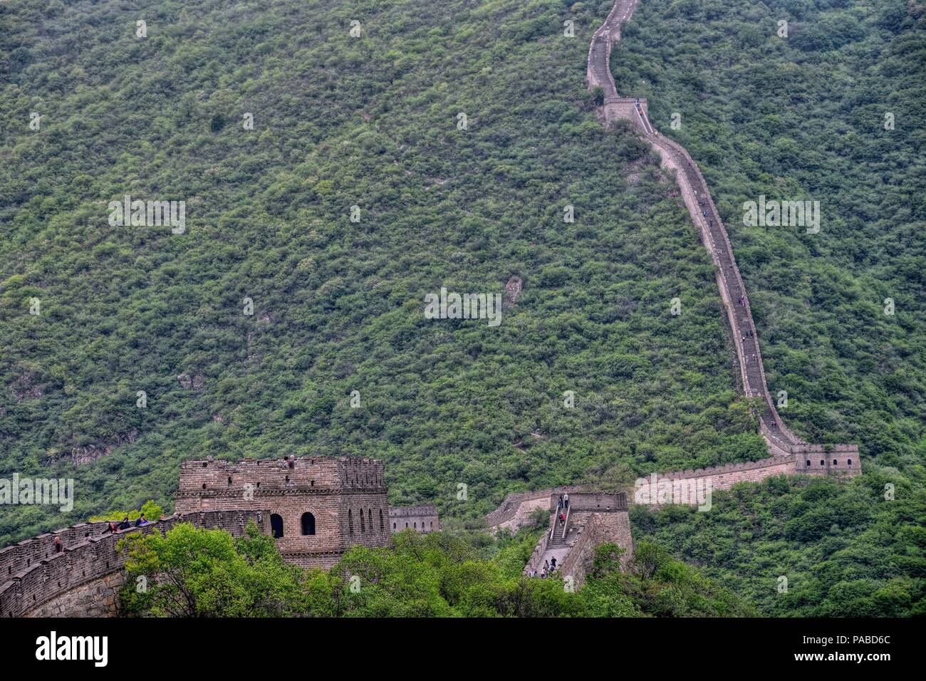 The Chinese Great Wall section near Beijing Stock Photo - Alamy