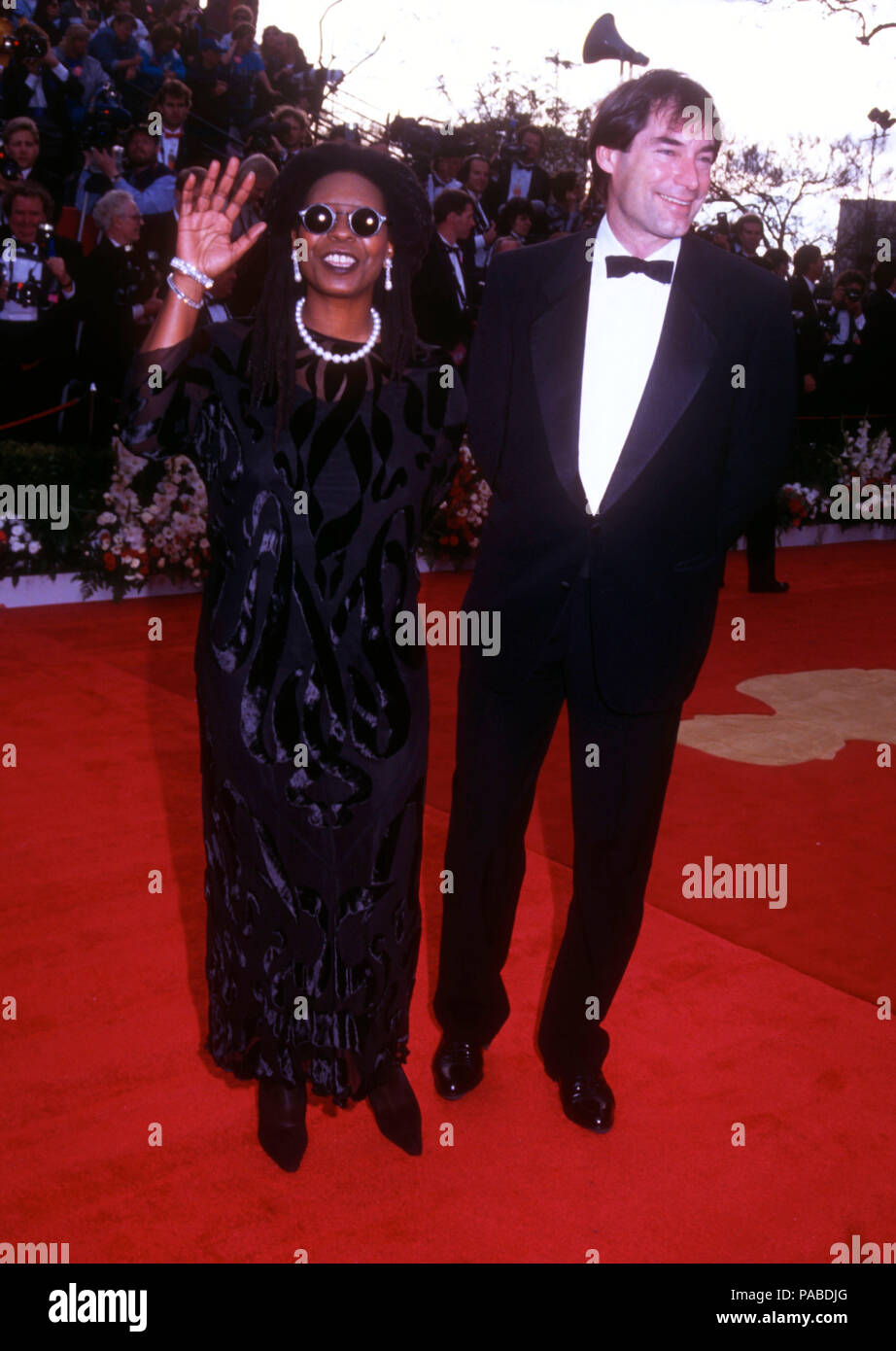 LOS ANGELES, CA - MARCH 30: Actress Whoopi Goldberg and actor Timothy ...