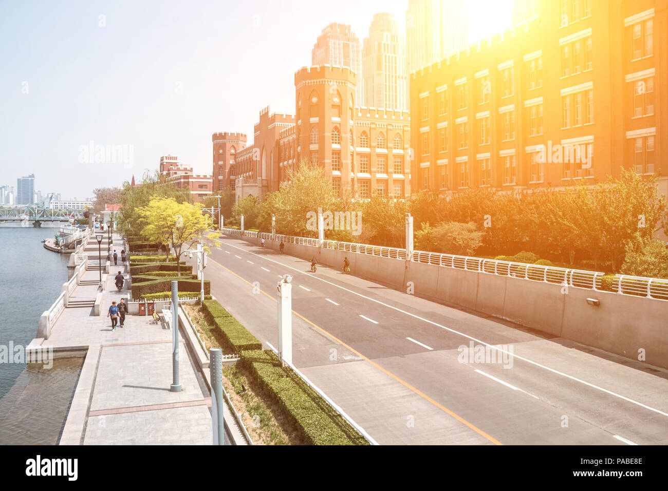 Tianjin road hi-res stock photography and images - Alamy