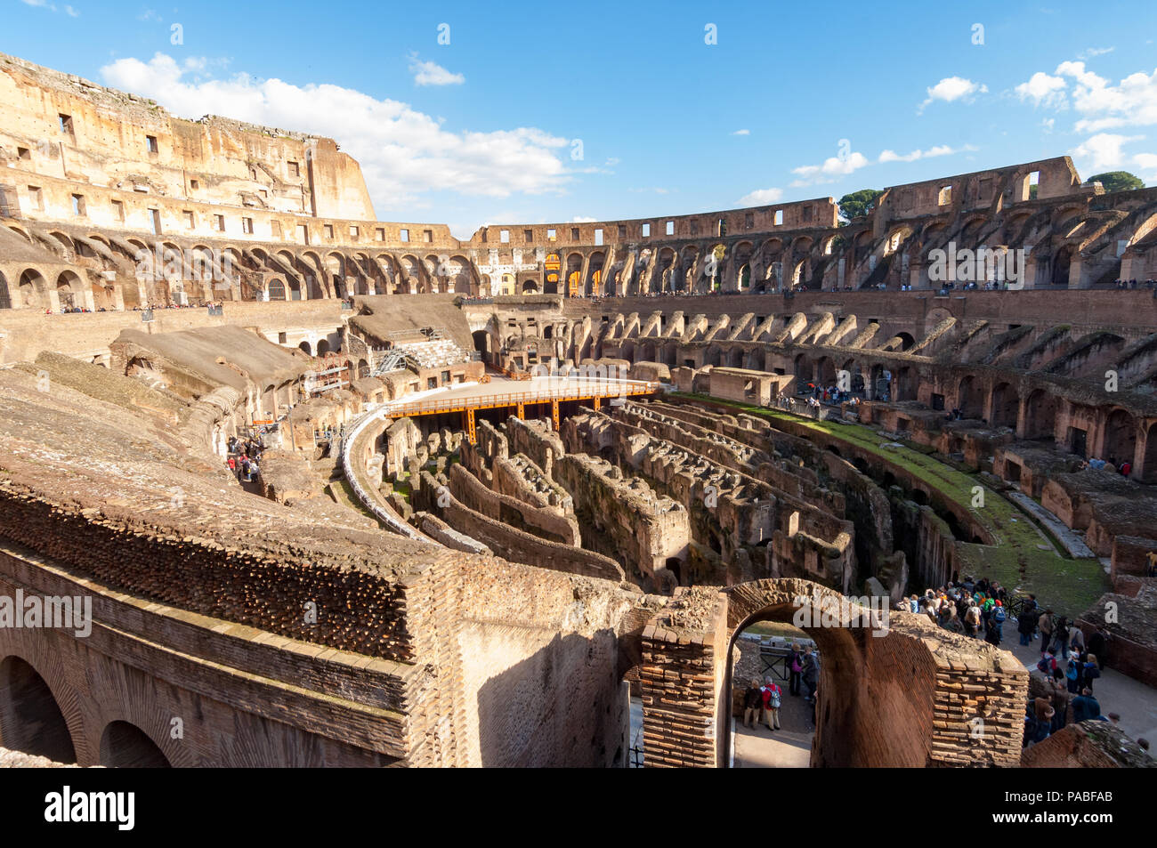 Roman colosseum concrete hi-res stock photography and images - Alamy