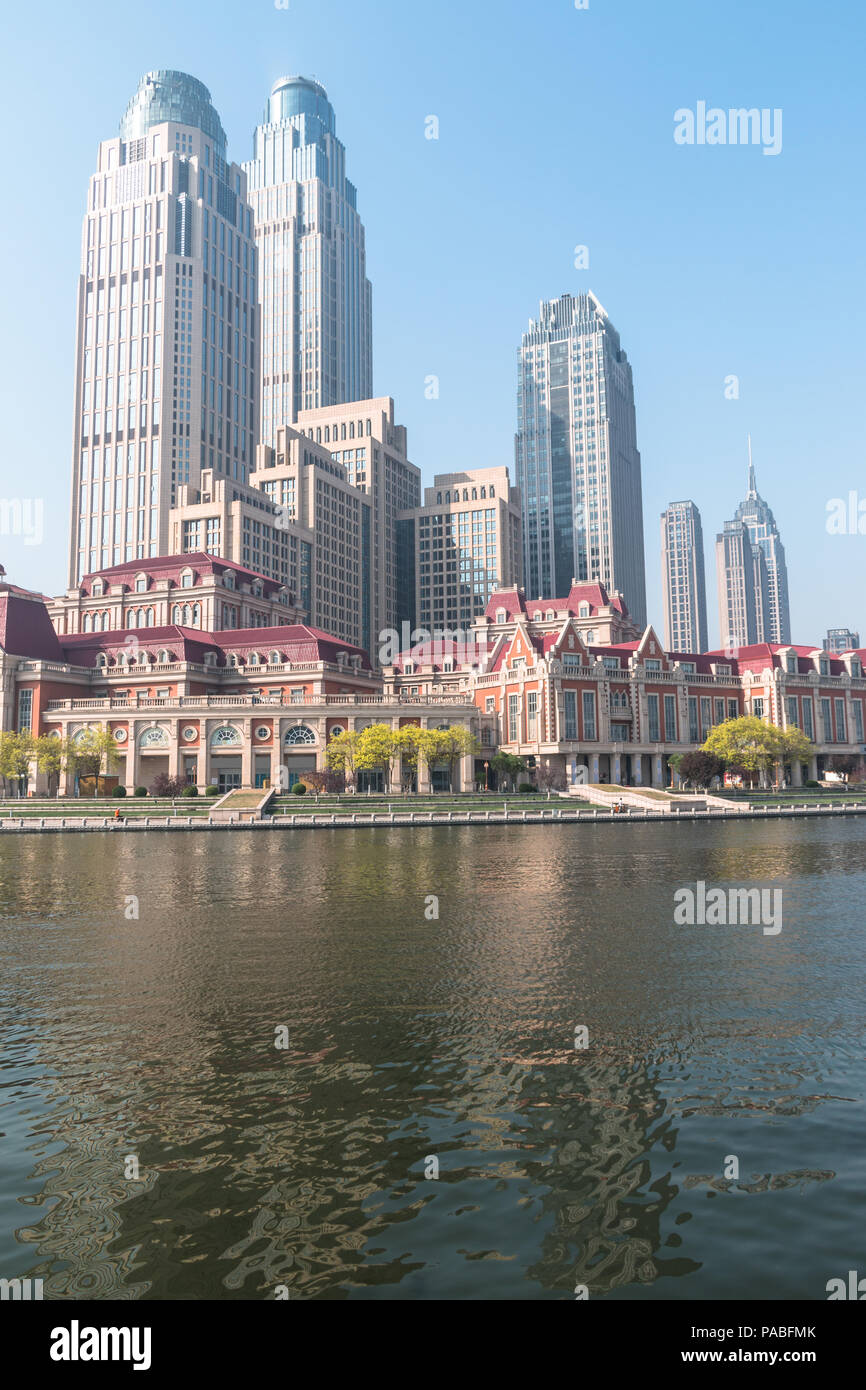 Tianjin china skyline hi-res stock photography and images - Alamy