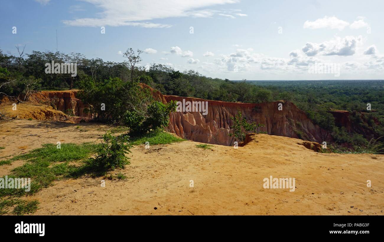 Hells Kitchen Canyon of Marafa in Keyna Stock Photo - Alamy