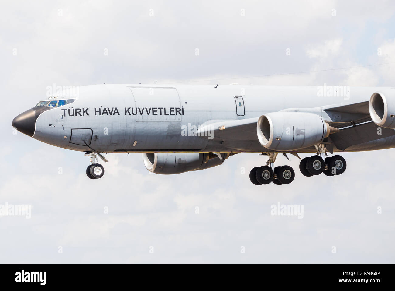 Turkish Air Force US Air Force KC-135 Stratotanker pictured at the 2018 ...