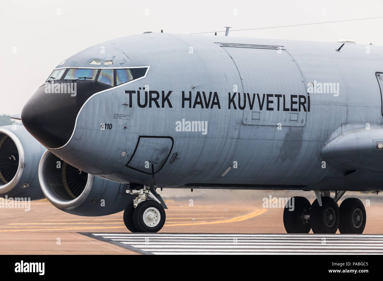 Turkish Air Force US Air Force KC-135 Stratotanker pictured at the 2018 ...