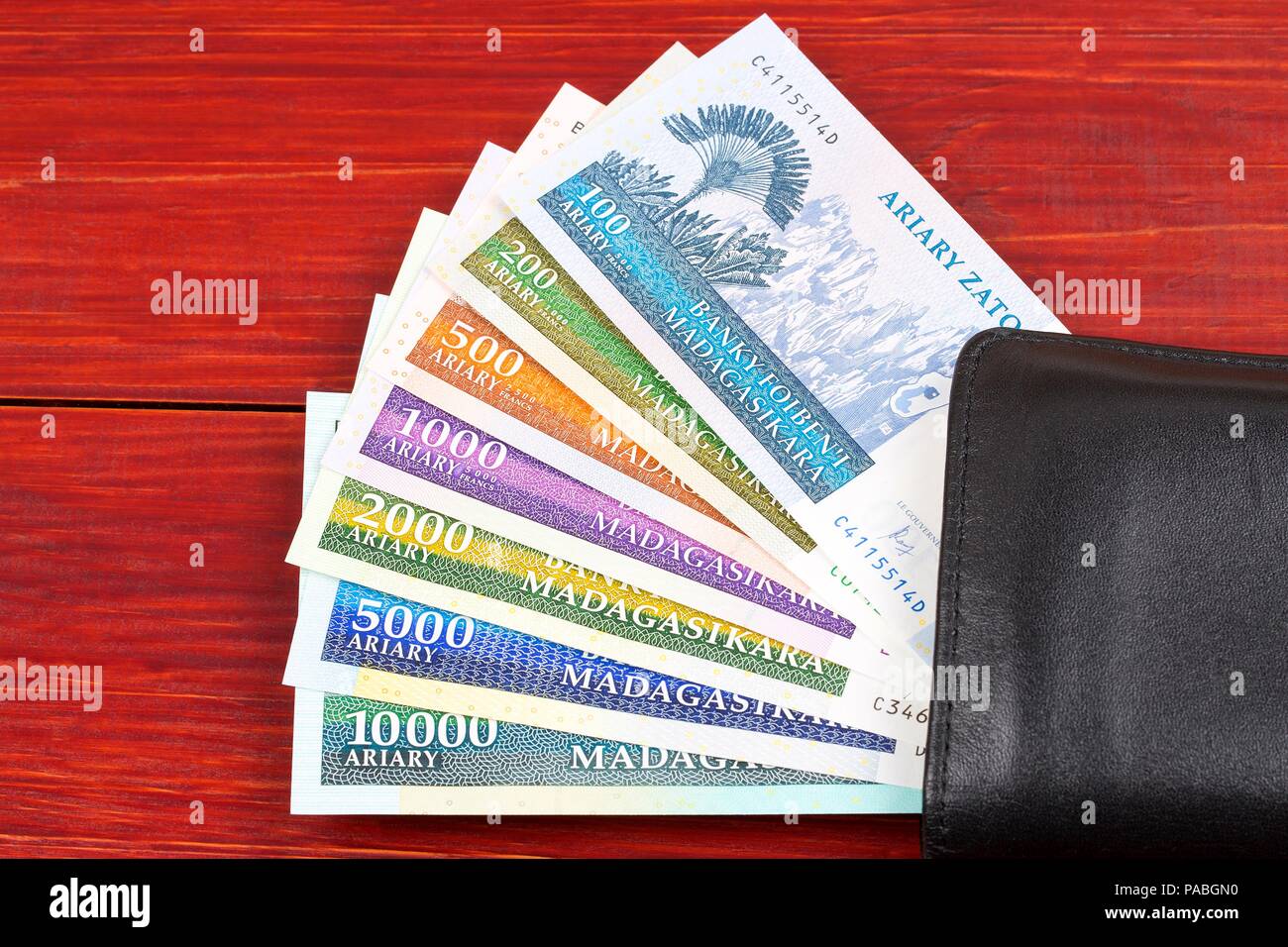 Ariary banknote hi-res stock photography and images - Alamy