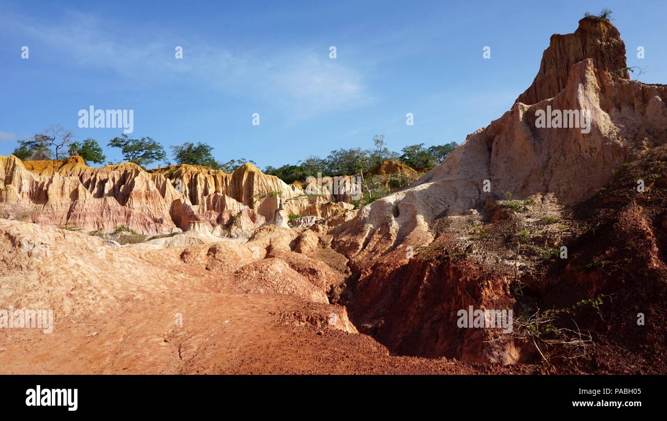 Hells Kitchen Canyon of Marafa in Keyna Stock Photo - Alamy