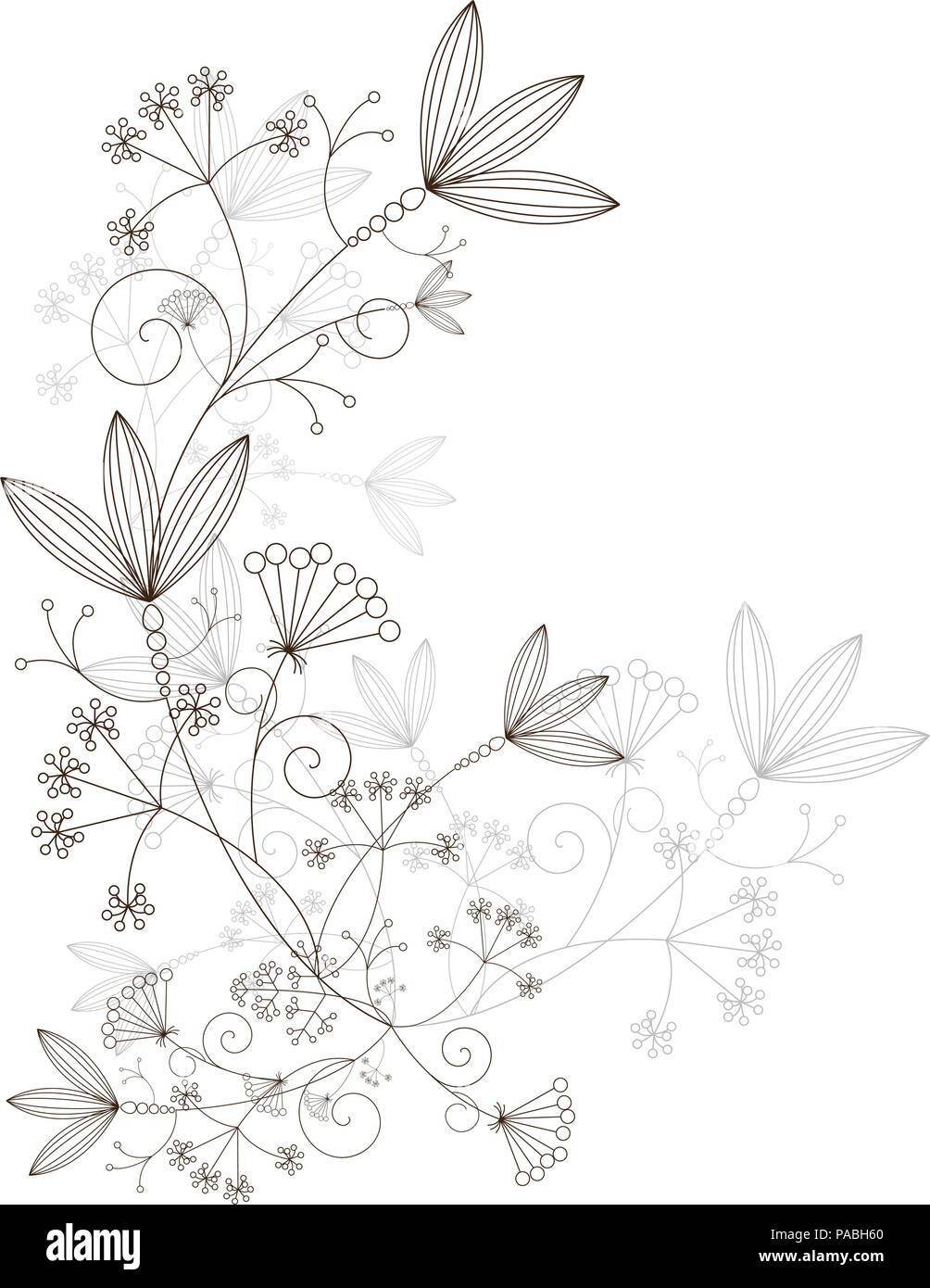 Ornamental grasses Stock Vector Images - Alamy