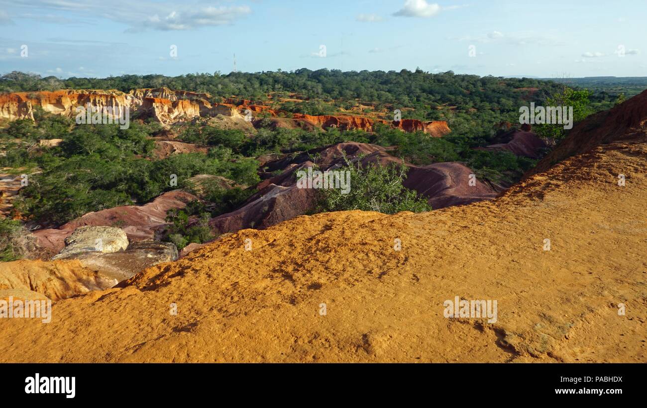 Hells Kitchen Canyon of Marafa in Keyna Stock Photo - Alamy