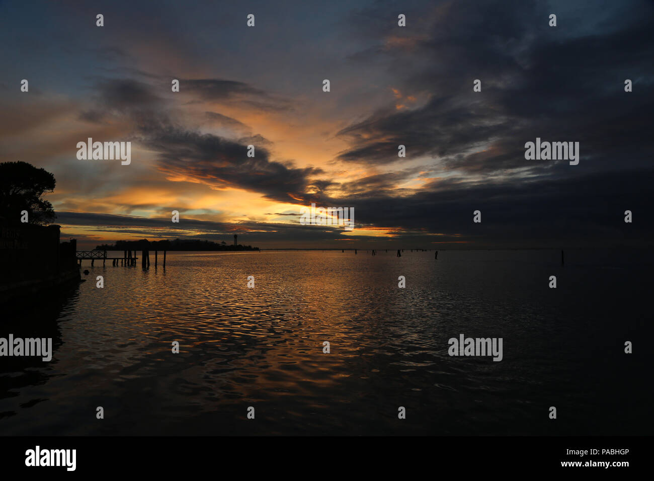 Venetian sunset hi-res stock photography and images - Alamy