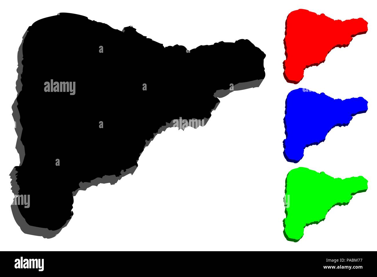 Easter island, chile Stock Vector Images - Alamy