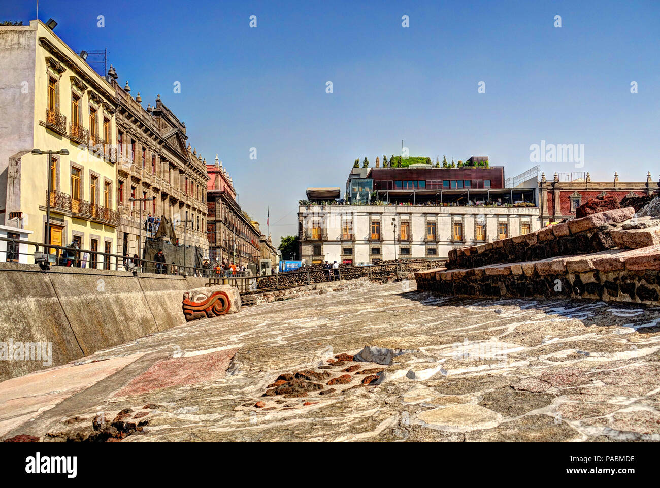 Tenochtitlan capital city aztec mexico hi-res stock photography and ...