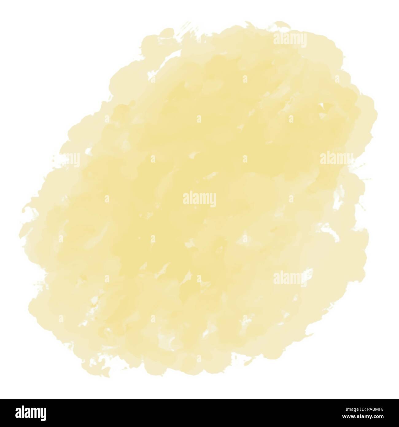 yellow watercolor splash background pattern, vector illustration Stock ...