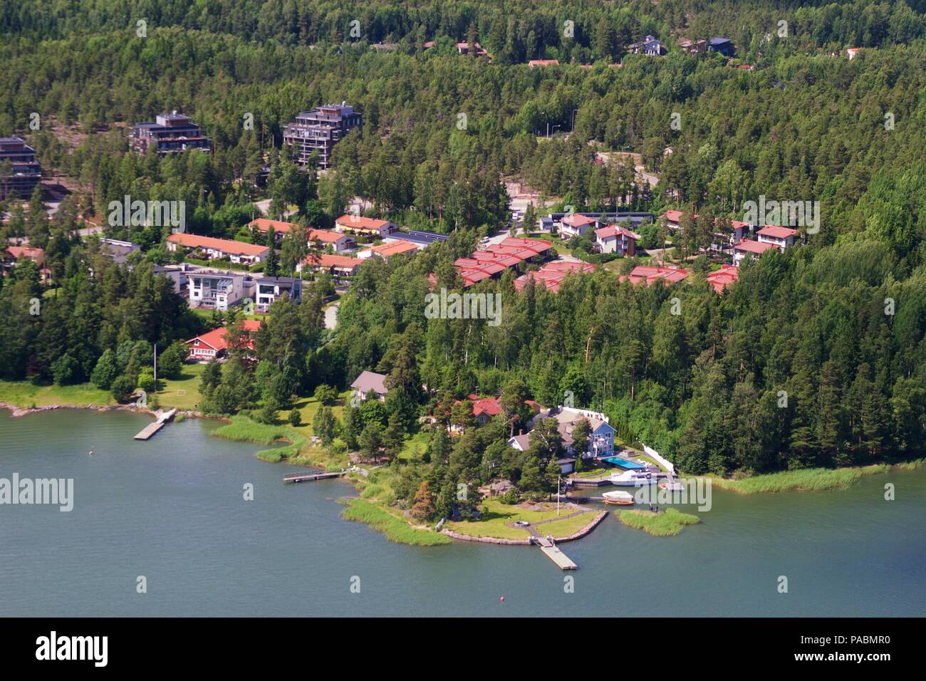 Helsinki aerial hi-res stock photography and images - Alamy