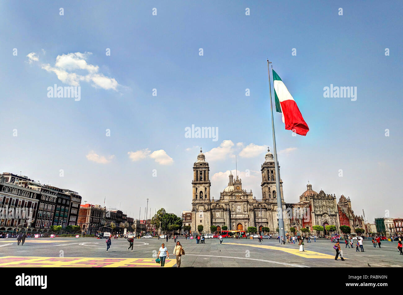 Plaza zocalo cdmx hi-res stock photography and images - Alamy