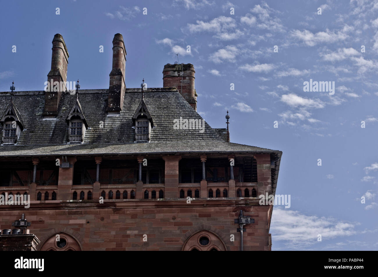 Mount Stuart House, Isle of Bute Stock Photo - Alamy