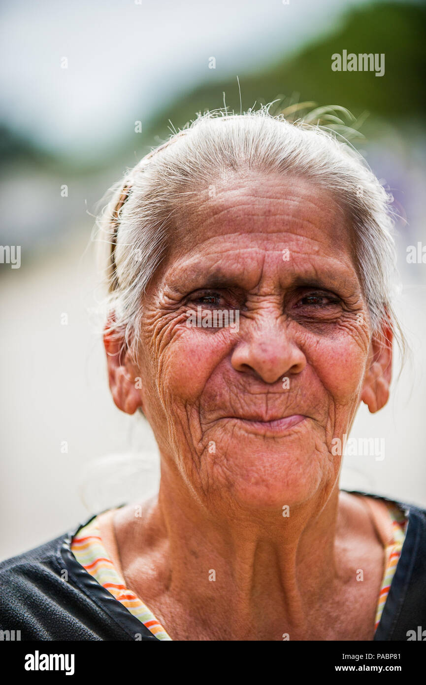 Costa rican woman smiling hi-res stock photography and images - Alamy