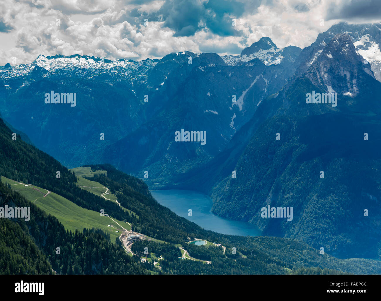 BAVARIAN ALPS BERCHTESGADEN GERMANY Stock Photo - Alamy