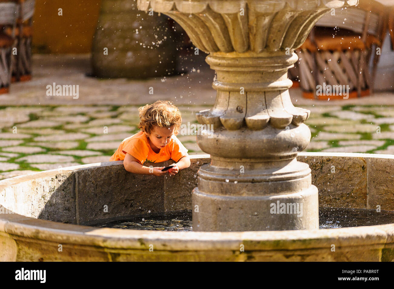 MEXICO CITY, MEXICO - DEC 29, 2011: Unidentified Mexican little baby in ...
