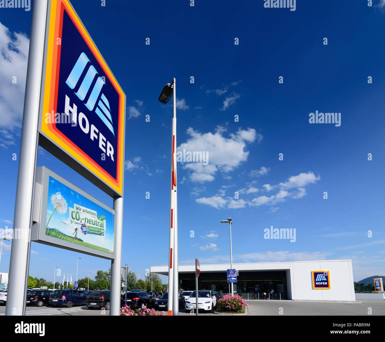 Hofer supermarket in austria hi-res stock photography and images - Alamy