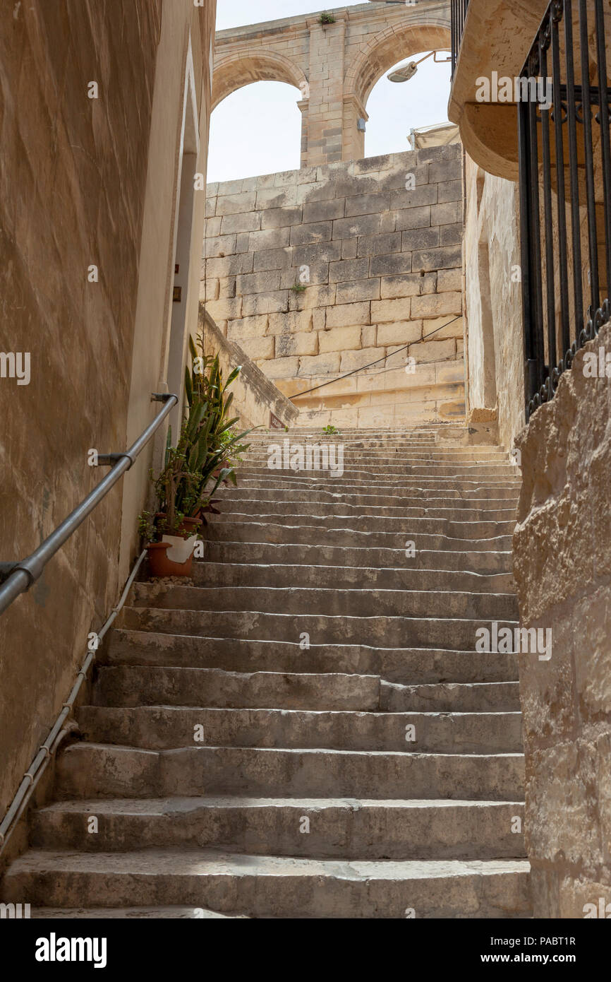 Steep Hill In Valletta High Resolution Stock Photography and Images - Alamy