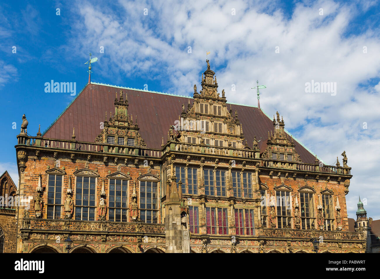 bremen historic city germany Stock Photo - Alamy