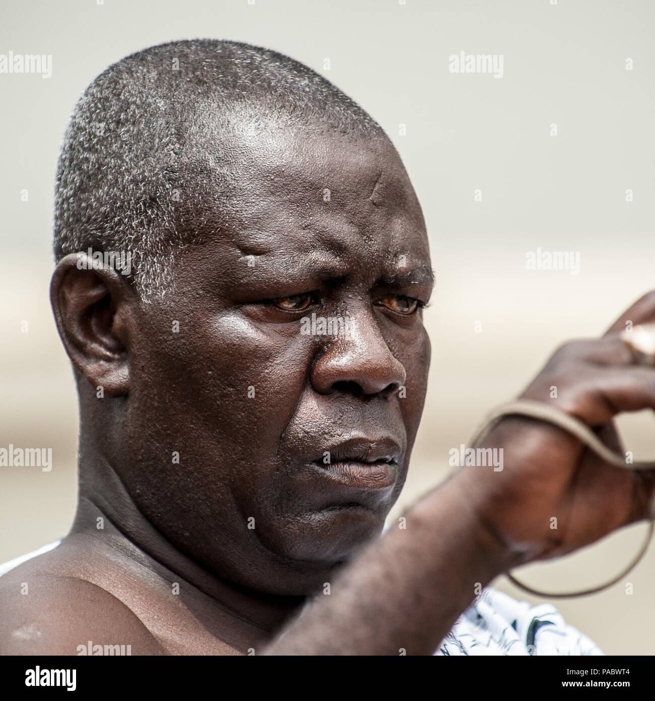 Portrait ghanaian man hi-res stock photography and images - Alamy