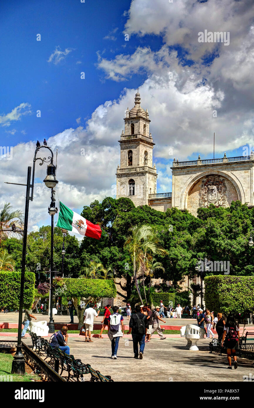 Merida yucatan old town hi-res stock photography and images - Alamy