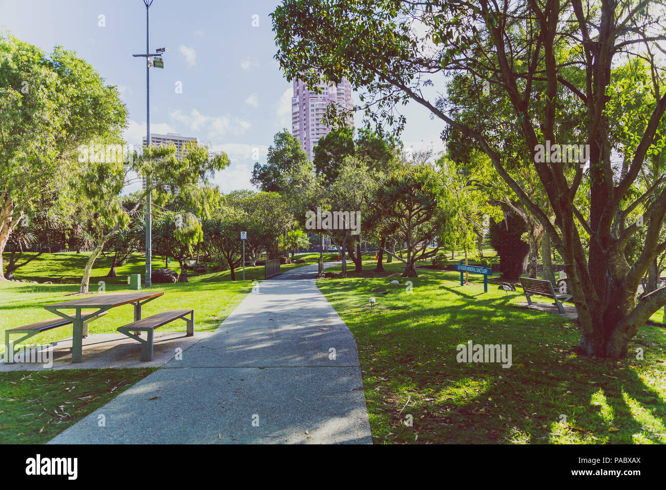 GOLD COAST, AUSTRALIA - January 7th, 2015: detail view of the Les ...