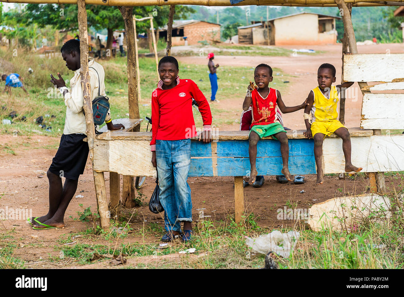 Ghanaian children hi-res stock photography and images - Alamy