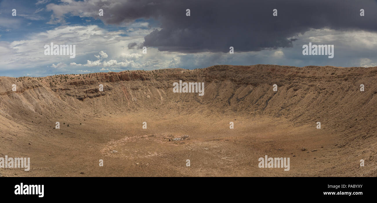Meteor Crater near Winslow, Arizona Stock Photo - Alamy