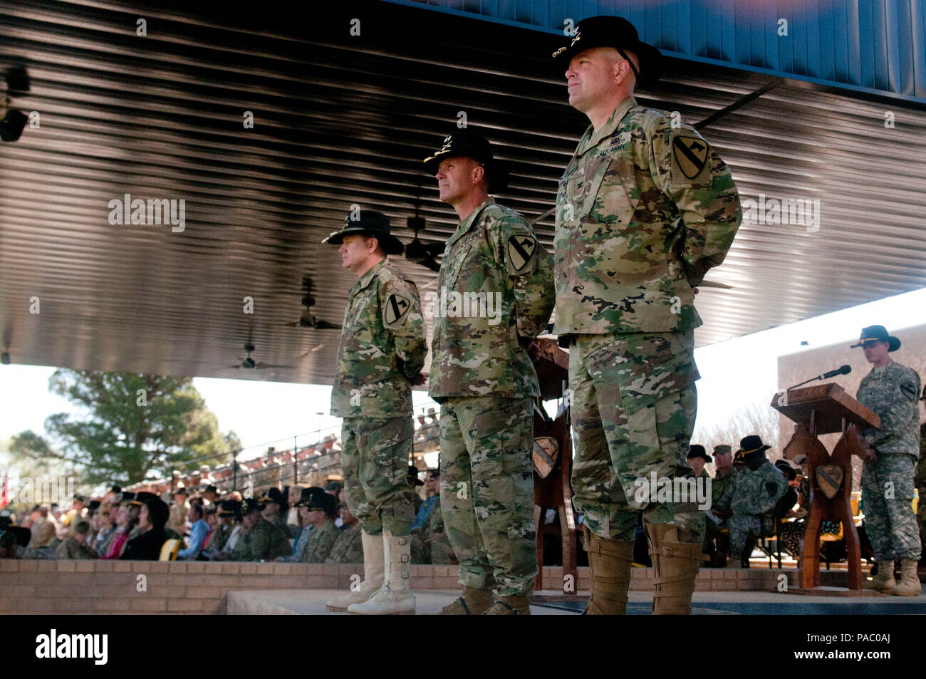 Col. Matthew Van Wagenen, outgoing commander of the 3rd Armored Brigade ...