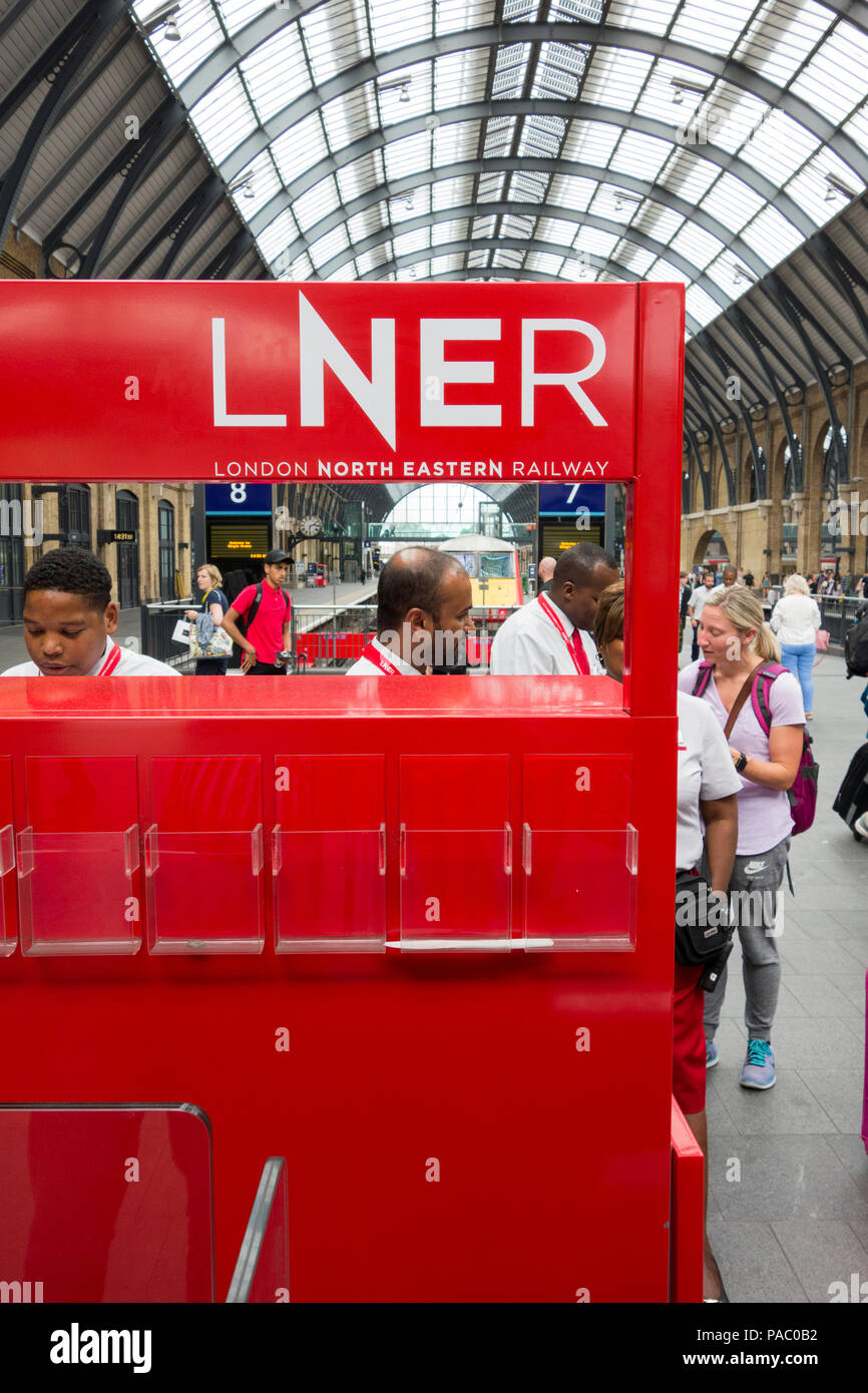 Virgin Trains East Coast now resurrected and rebranded as LNER at Kings ...