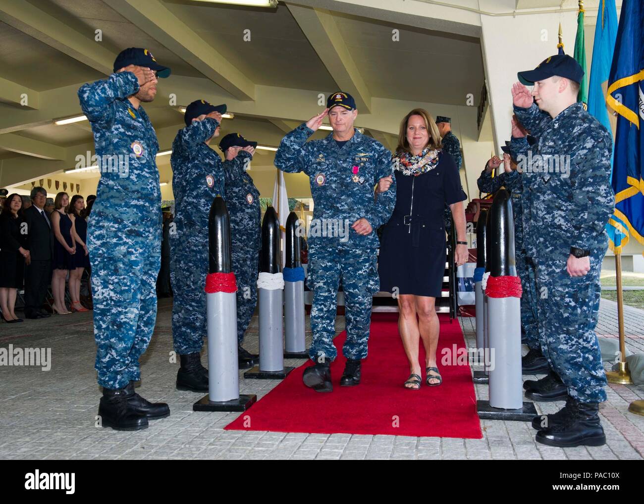 160303-N-YG415-105 WHITE BEACH, Okinawa - (Mar. 3, 2016) - Capt ...