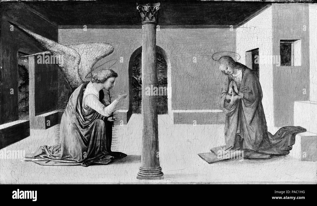 The Annunciation. Artist: Workshop of Fra Filippo Lippi (Italian ...