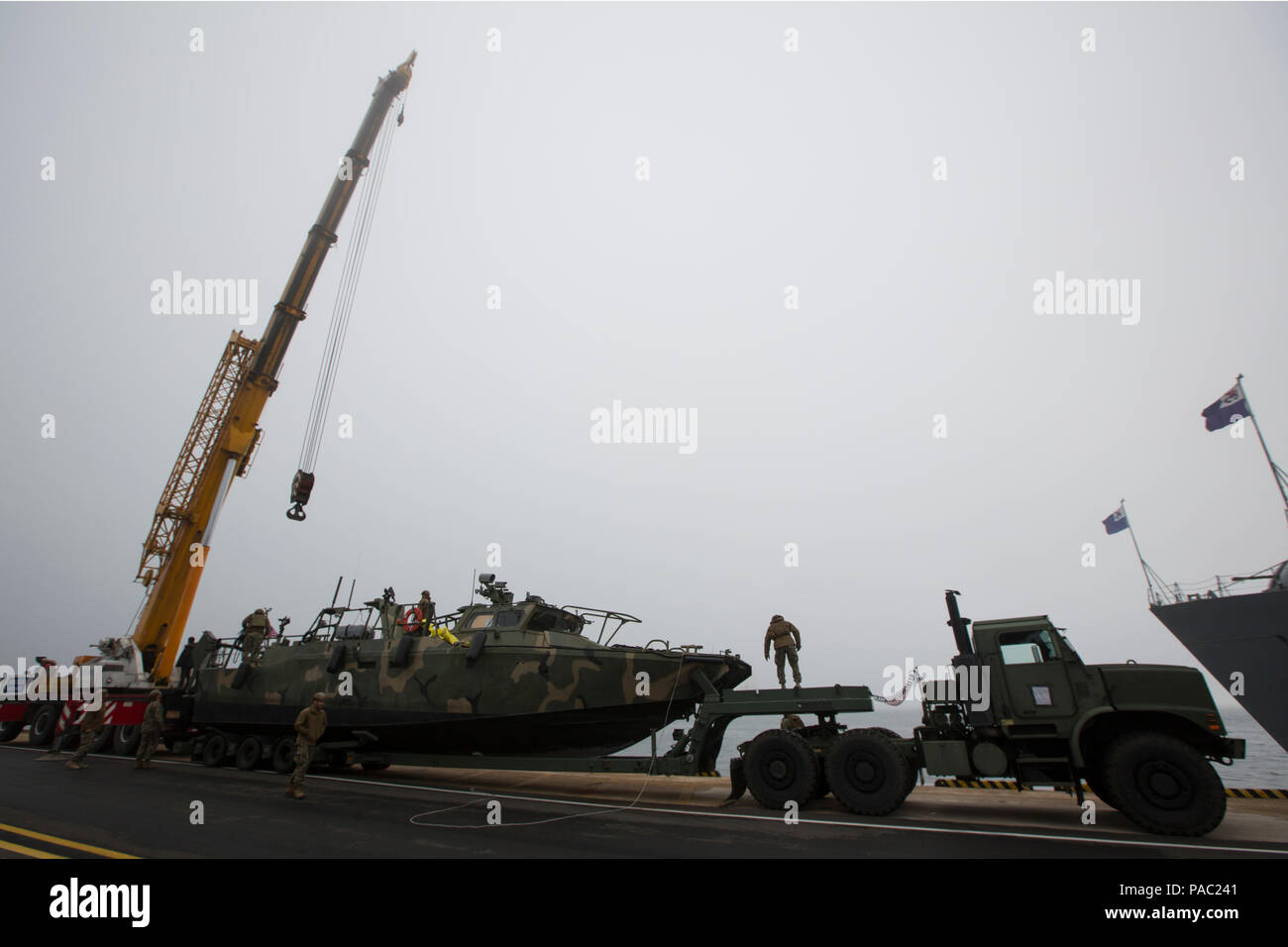 U s navy riverine command boat hi-res stock photography and images - Alamy