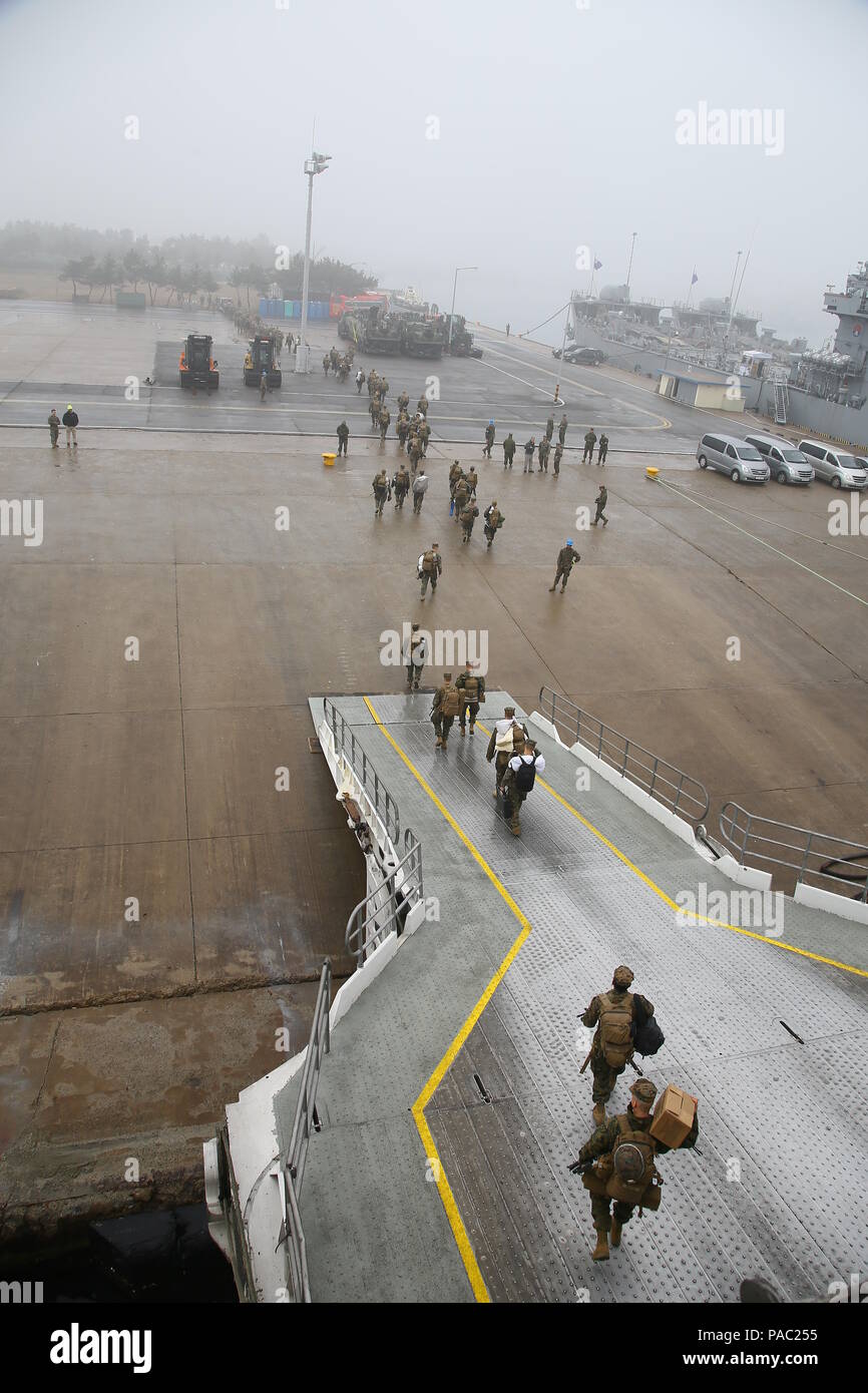 U.S. Marines with Combat Logistics Detachment 39, 9th Engineer Support ...