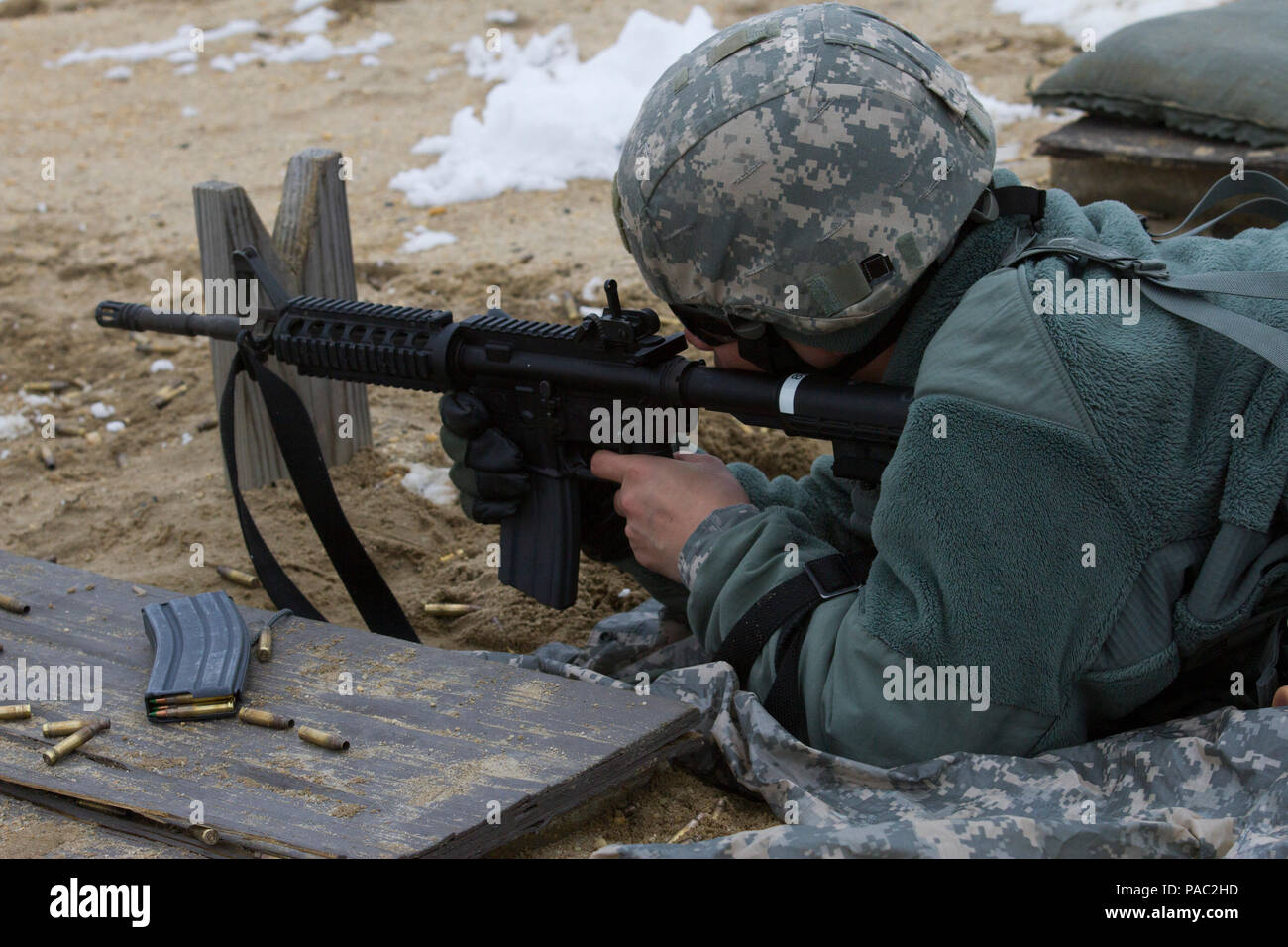 A U.S. Army Reserve Soldier within the 200th Military Police Command ...