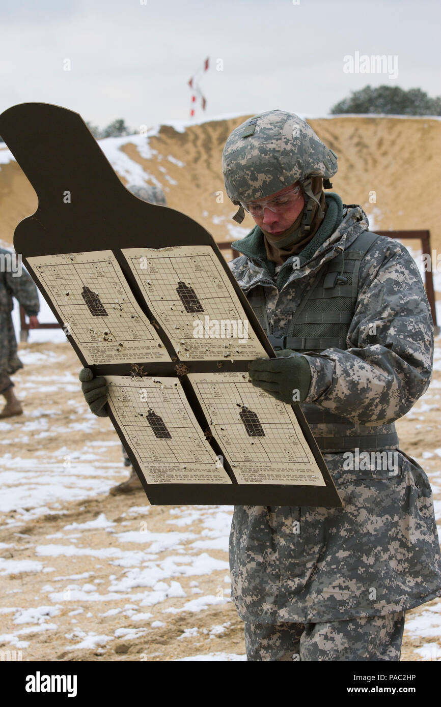 A U.S. Army Reserve soldier within the 200th Military Police Command ...