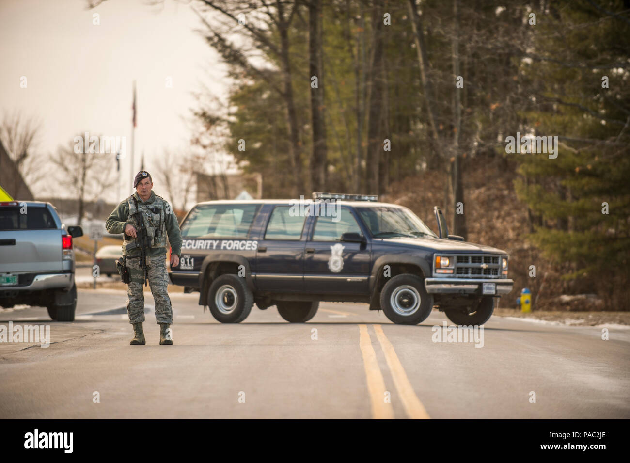 The 158th fighter wing security force squadron hi-res stock photography ...