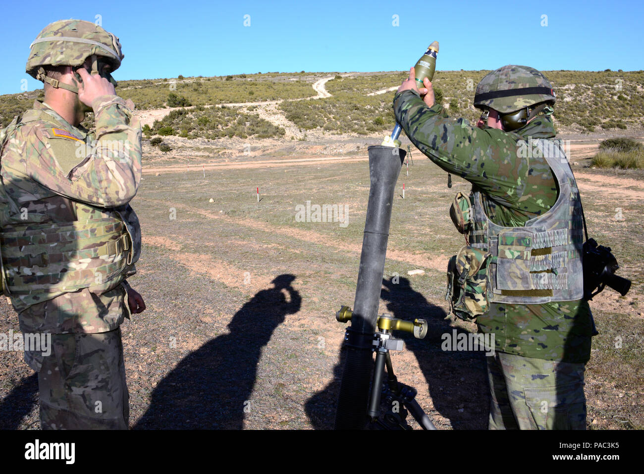 Spanish german army camp hi-res stock photography and images - Alamy