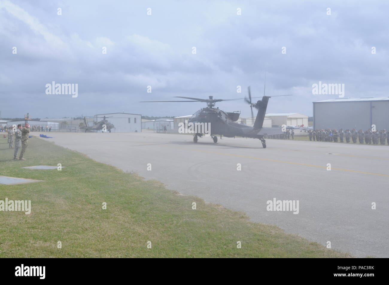 An AH-64 Apache Helicopter, from 1-158th Assault Reconnaissance ...
